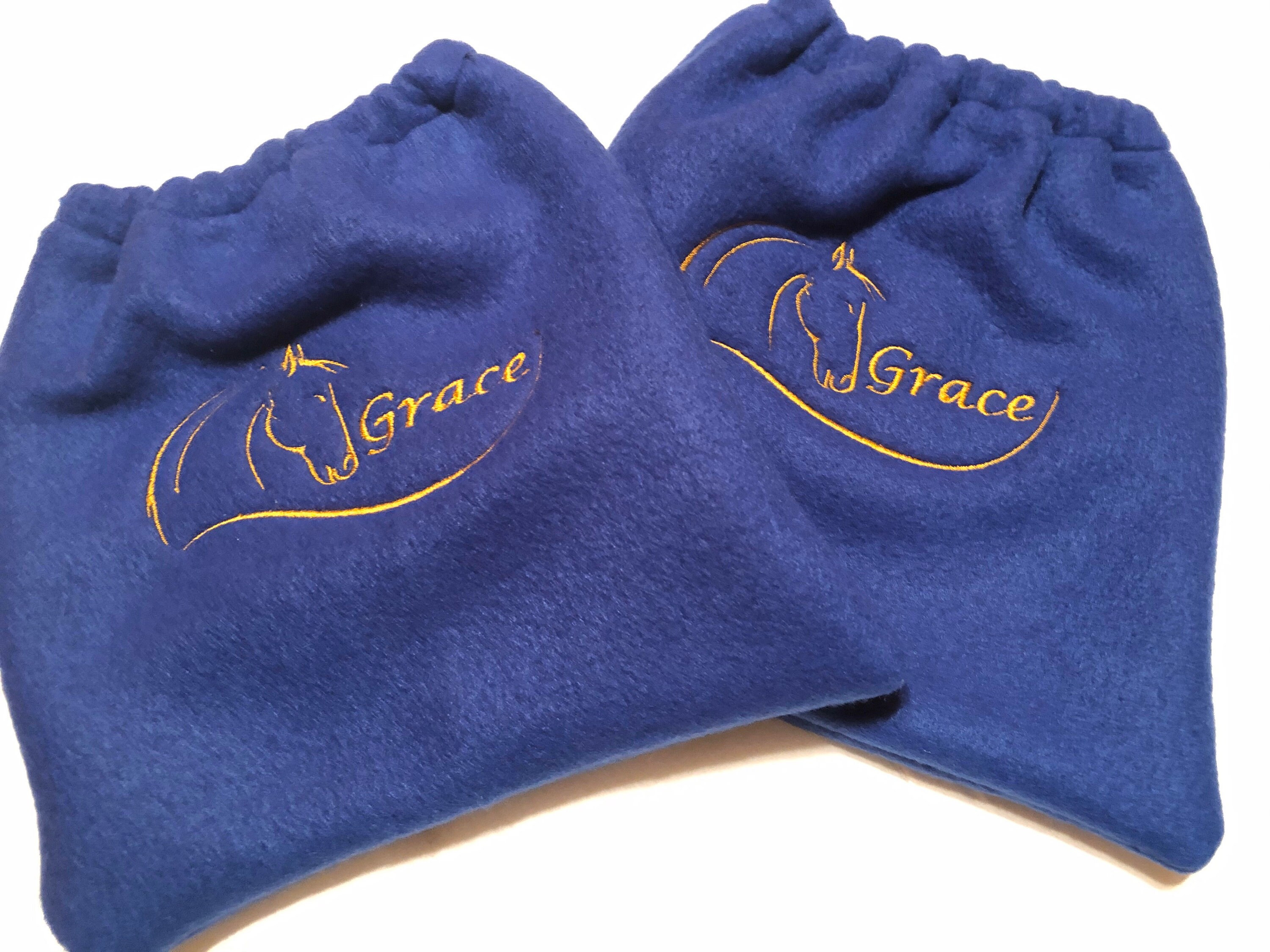 Personalized English Stirrup Covers Super Soft | Etsy
