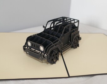 Jeep Birthday Card | Etsy