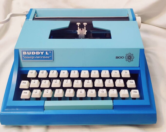1976 Buddy L Easy-writer 200 Youth Typewriter EUC - Etsy