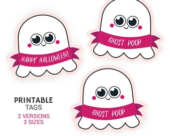 Ghost Poop Tags | Etsy
