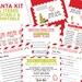 Printable Christmas Toilet Paper Roll Craft Templates - Etsy