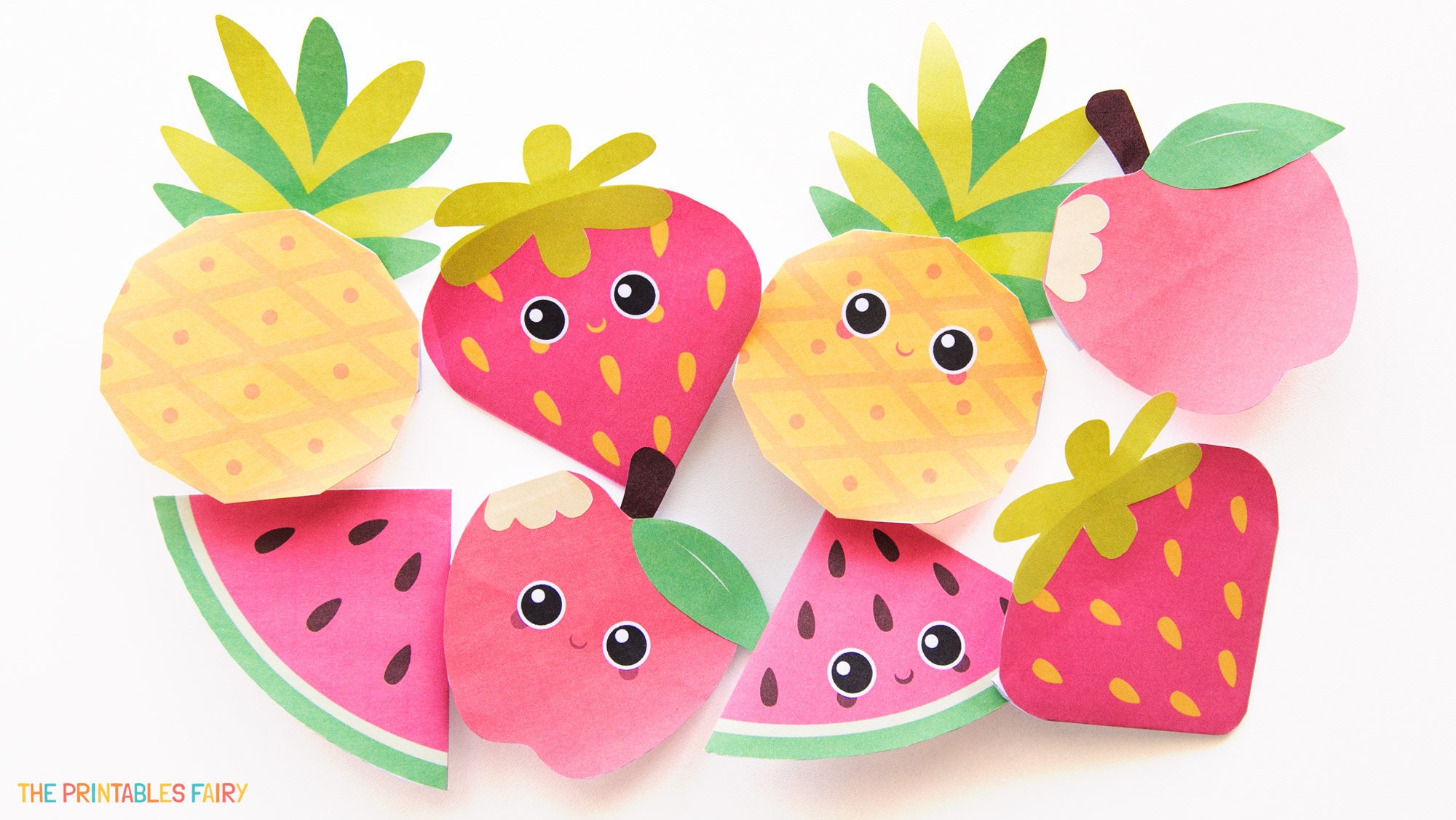 Fruit Printable Bookmark Templates - Etsy
