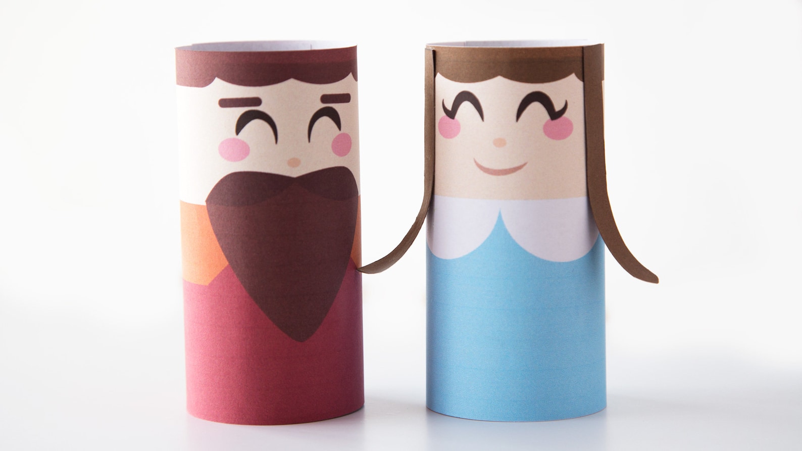 DIY Nativity Scene Printable Toilet Paper Roll Templates - Etsy España