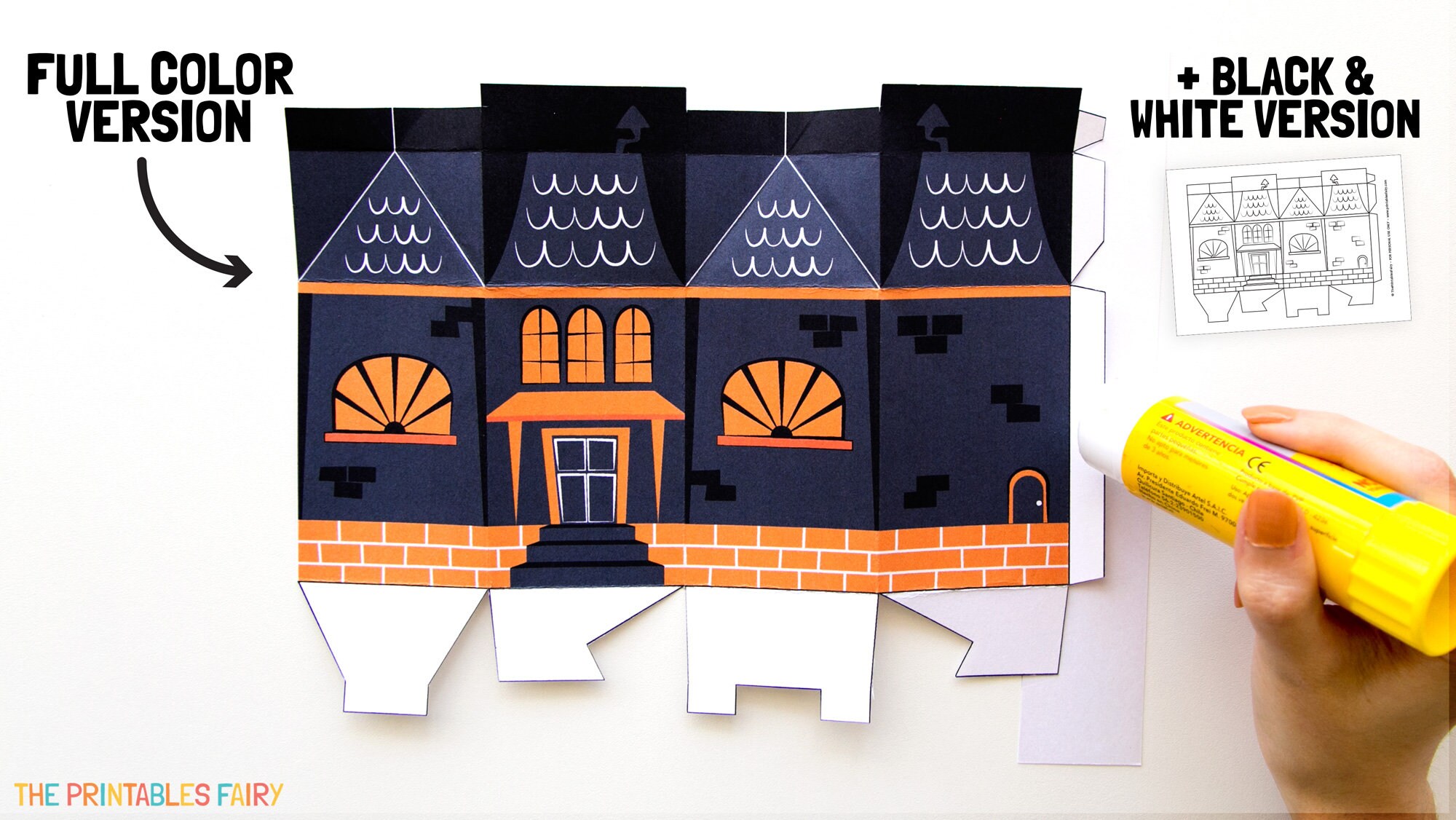 Printable Halloween Treat Box Template. Halloween Party Gift - Etsy