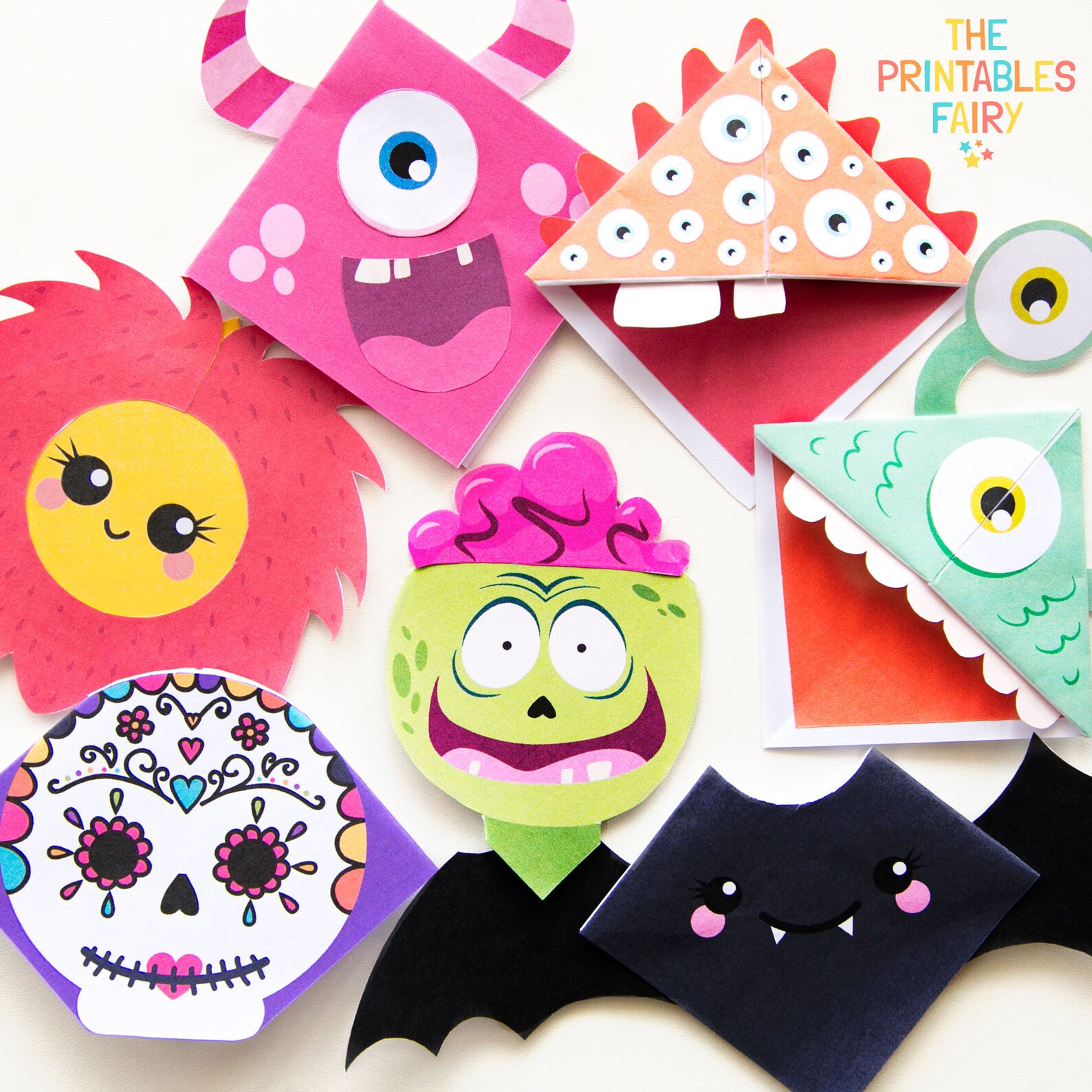 Halloween Printable Bookmark Templates 2 | Etsy