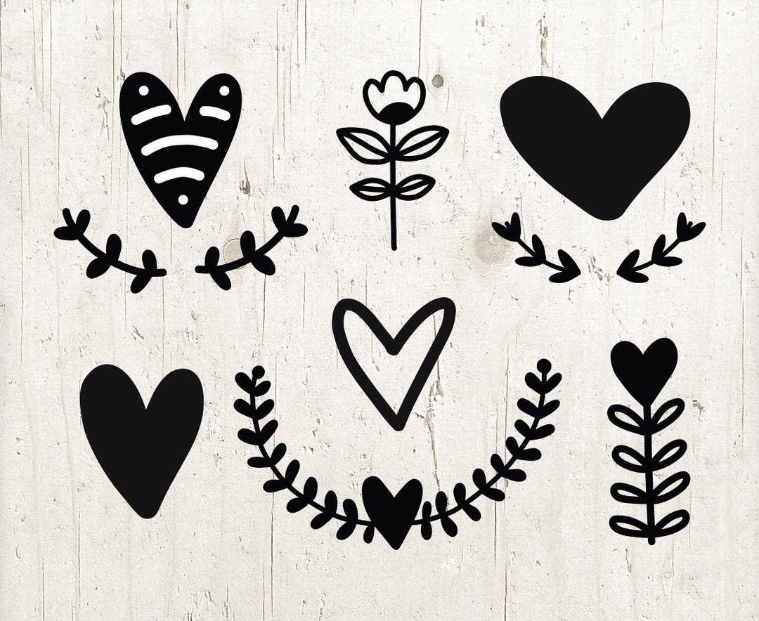 Heart Svg - Heart Clipart Svg - Heart Clipart - Heart Digital Clipart ...