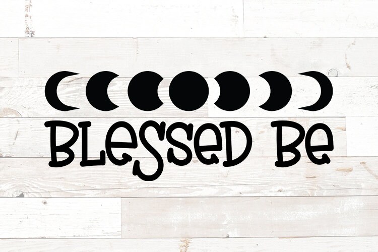 Blessed Be png svg Wiccan svg witch svg Blessed Be svg | Etsy