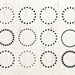 12 Frame SVG Bundle Circle Monogram Frame Clipart Round Monogram Frames ...