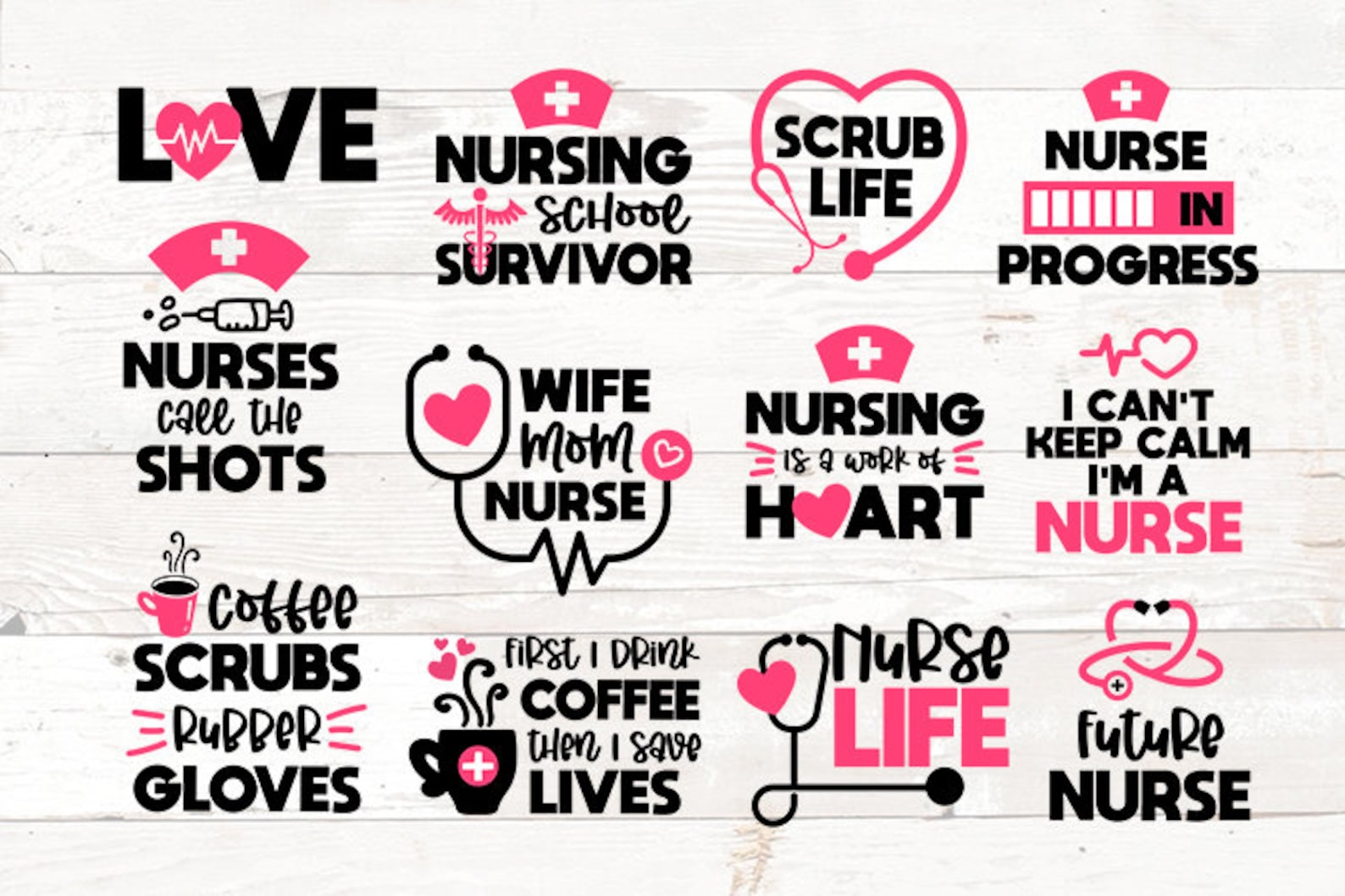 Nurse SVG Bundle Nursing Svg Nurse Svg Svg Bundle Nurse - Etsy