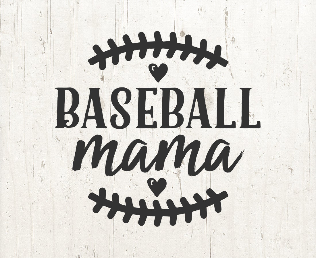 Baseball Mama Svg Svg Cut File Baseball Svg Baseball Mom Etsy