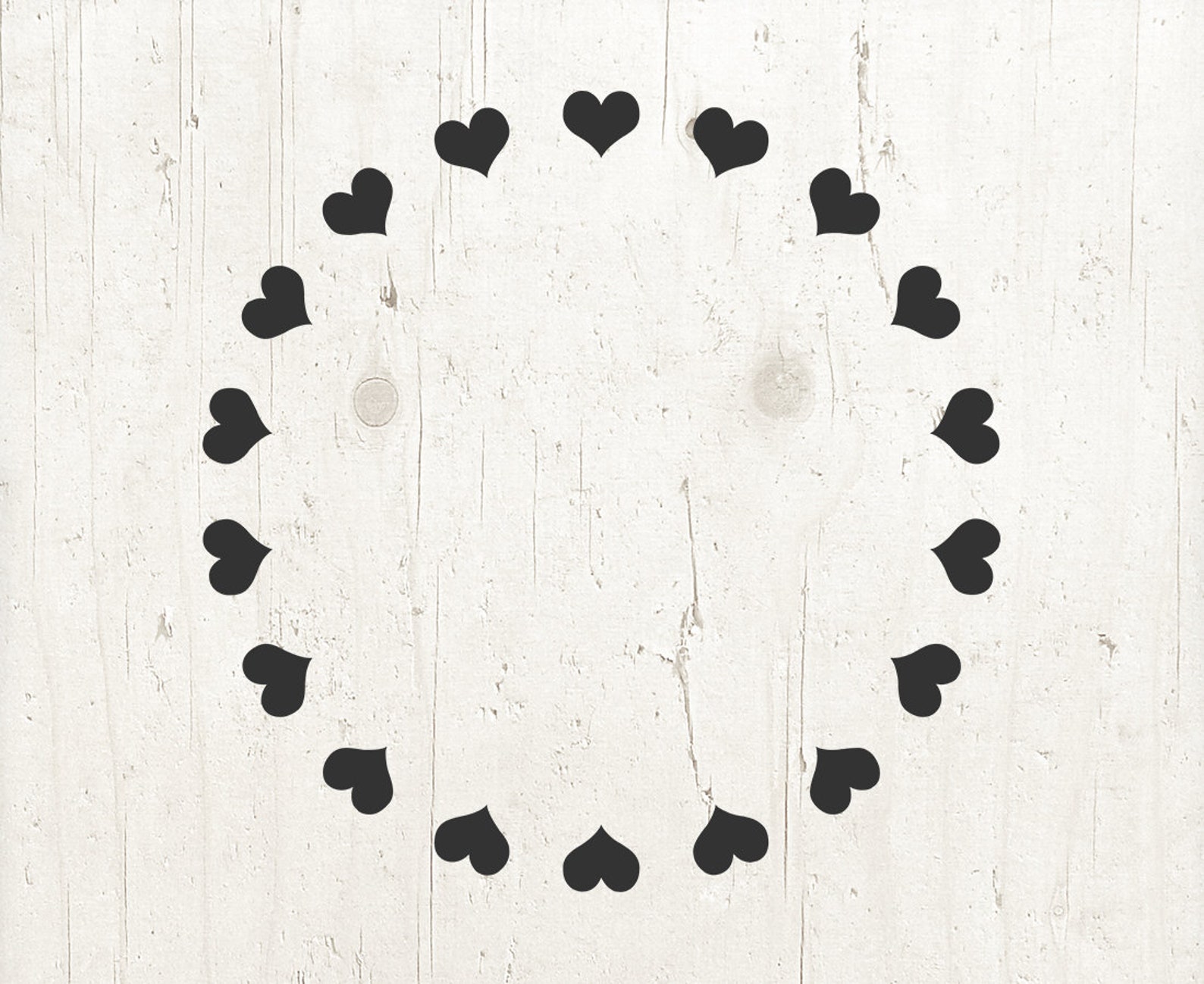 12 Frame SVG Bundle Circle Monogram Frame Clipart Round | Etsy