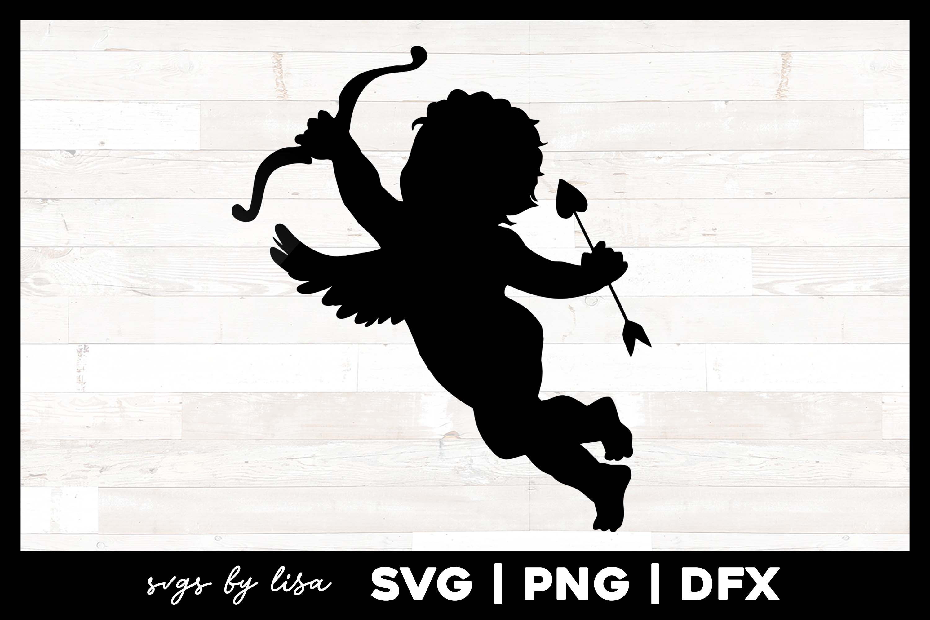 Cupido SVG Silueta de Cupido clipart de cupido svg de San - Etsy México