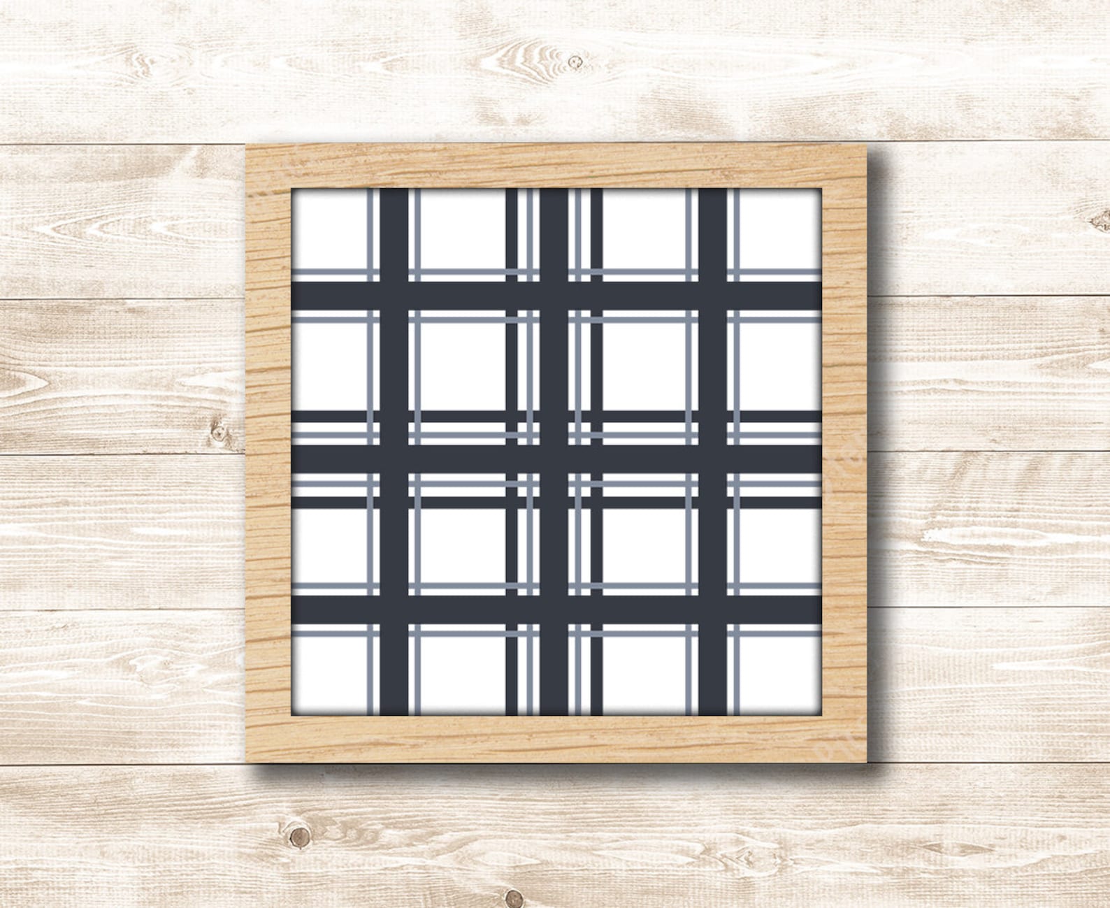 Buffalo Plaid SVG: Farmhouse Check Pattern (commercial Use) - Etsy