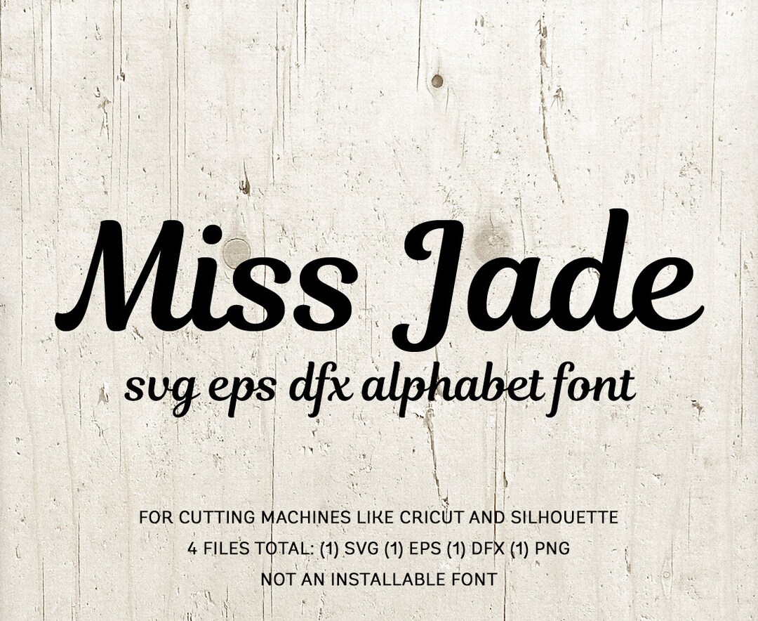 Cursive Font SVG: Handwritten Script Alphabet (digital Download) - Etsy