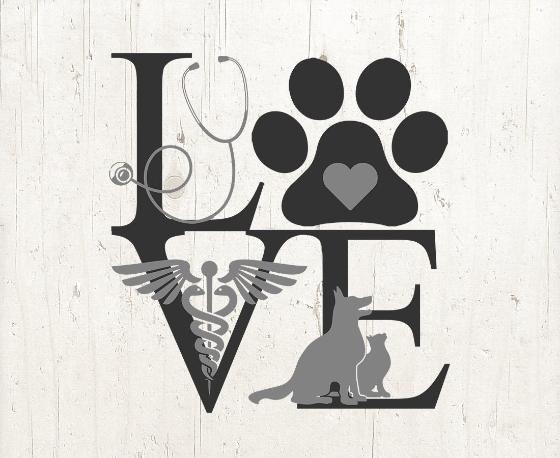 Vet svg vet Clipart svg file for cricut veterinarian svg | Etsy
