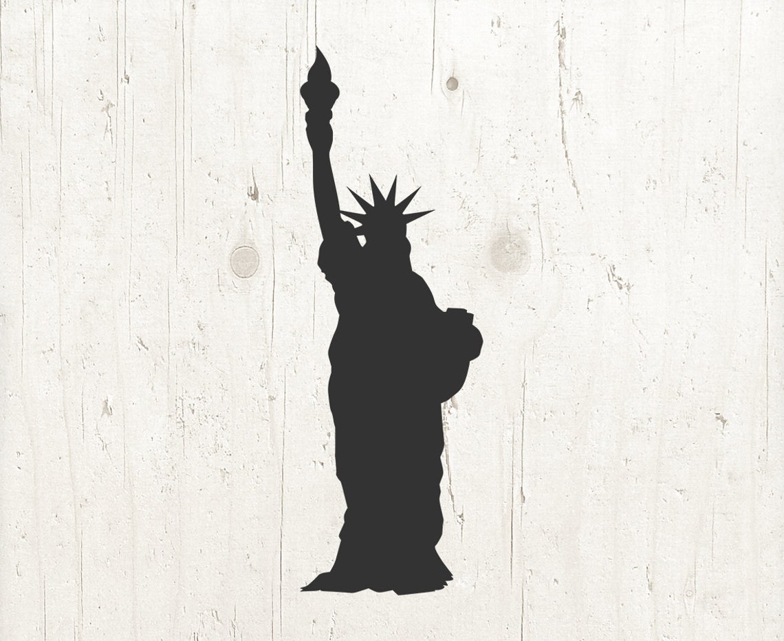Statue of Liberty Svg Liberty Statue Svg Files for Cricut | Etsy