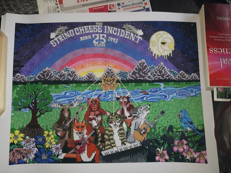 String Cheese Incident Artwork - Trippy Art - Psychedelic Prints ...