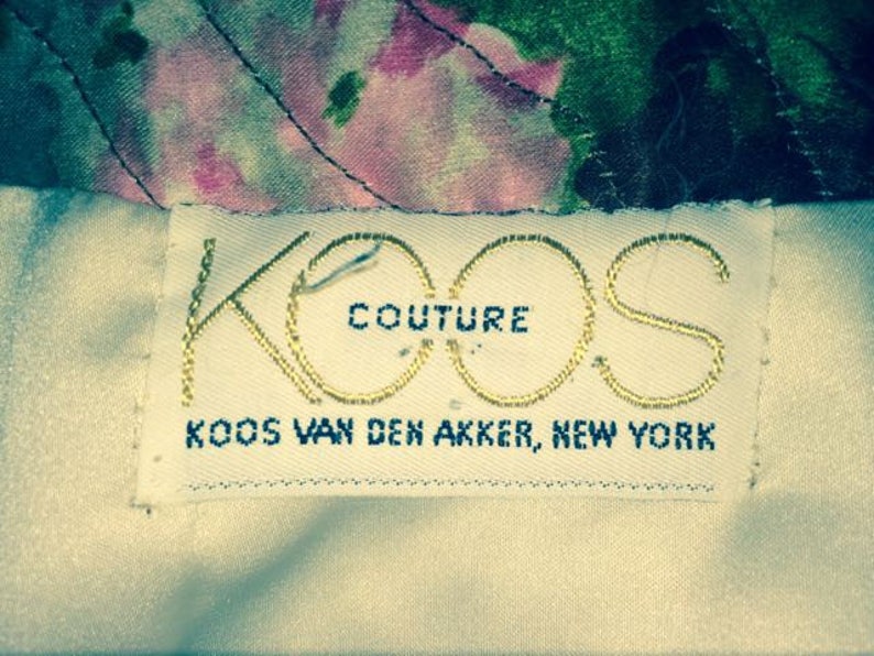 Koos Van Den Akker Couture Suit/vintage Pink Wool Suit/vintage Koos ...