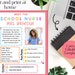 Meet the School Nurse Flyer, Canva Template Editable, Personalized ...