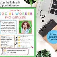 Editable School Counselor Newsletter Template (instant Download) - Etsy UK