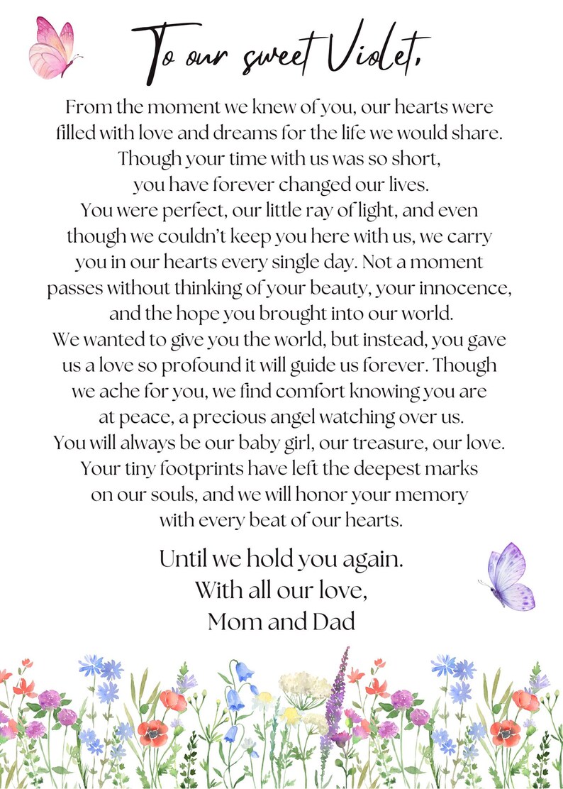 Baby Funeral Program Template: Little Angel Obituary (editable Canva ...