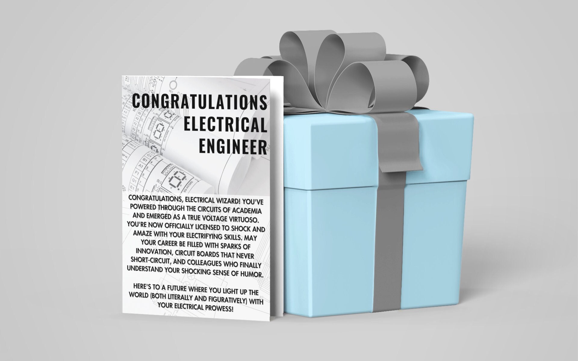 Electrical Engineer Graduation Card, Congratulations Gift, 5x7 - Etsy