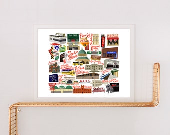 Staley Pump House Decatur Illinois Art Print Pride of the | Etsy