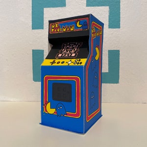 Arcade Game, Papercraft, DIY Paper Kit, Foldable Paper Crafts, Gamer ...