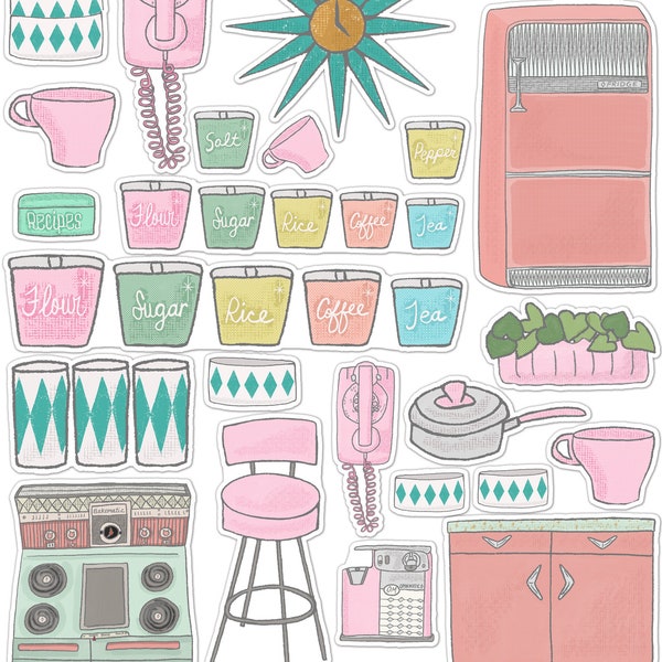 Nostalgic Kitchen - Etsy