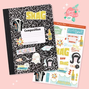 Shag Movie, Stickers, 80s Movie, 80s Pop Culture Sticker, Nostalgic ...