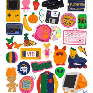 90s Flashback Print, Nineties, 90s Pop Culture, 90s Fashion, 90s ...