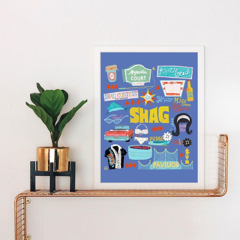 Shag Movie Fan Art Print: Retro 80s Pop Culture - Etsy
