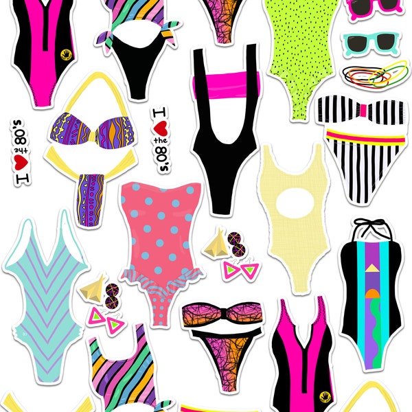 80's Bathing Suit - Etsy