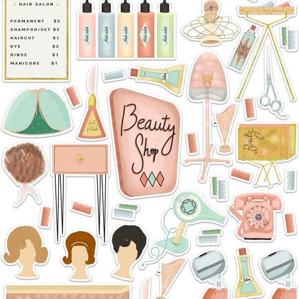 Hair Salon Art - Etsy