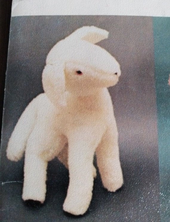 PDF 1950s Adorable 16 Lambkin Printed Toy Sewing Pattern | Etsy