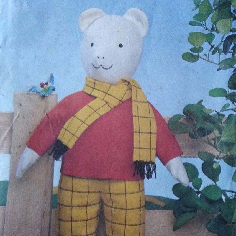 Rupert Bear Pattern - Etsy
