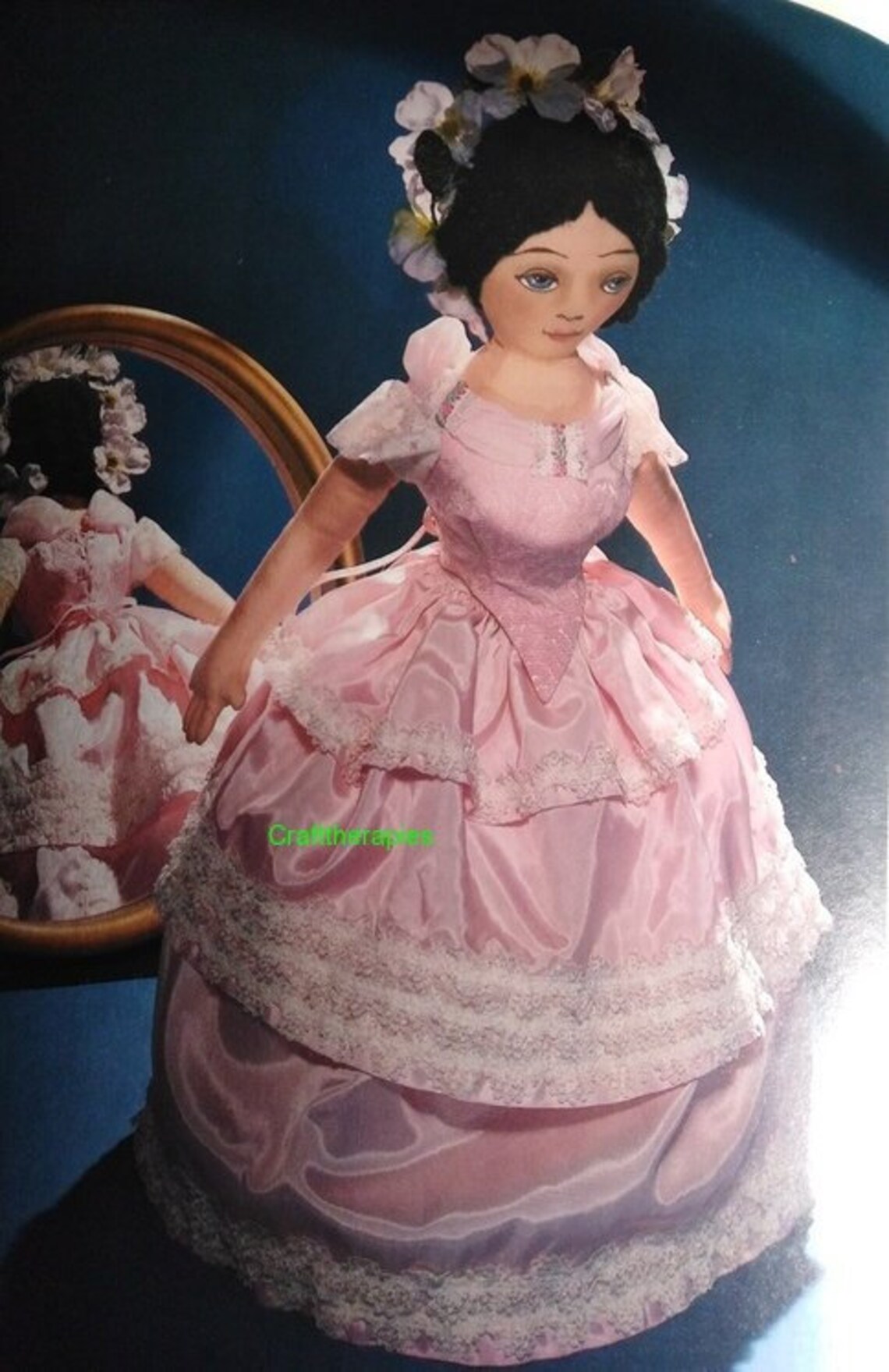 PDF Downloadable 25 Victorian Godey Lady Doll With Wardrobe Sewing ...