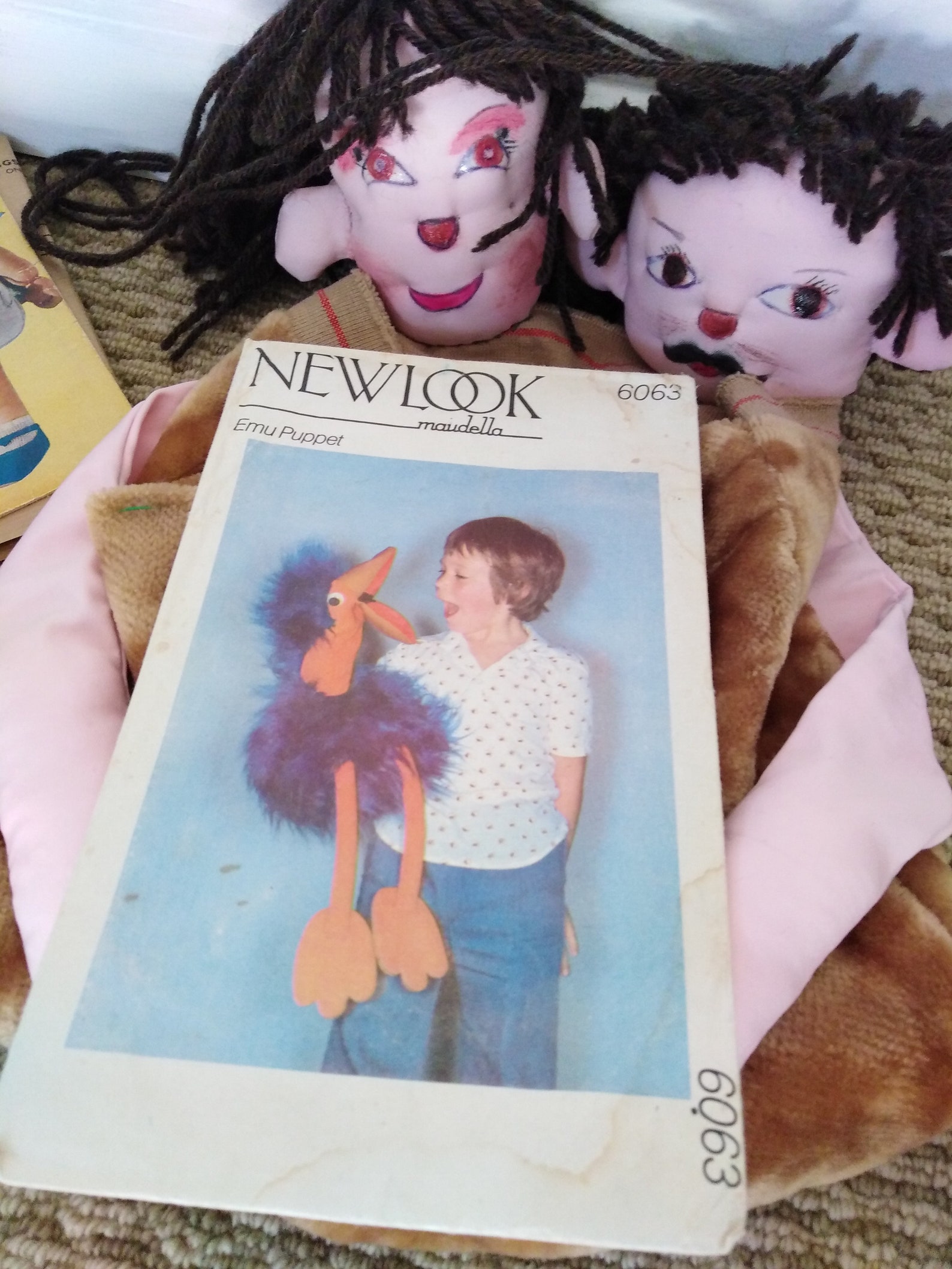 PDF Newlook Vintage 21 and Half Inches Emu Puppet Sewing | Etsy