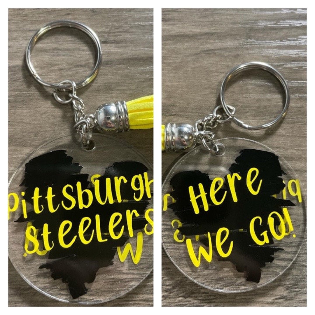 Pittsburgh Steelers Keychains - Etsy