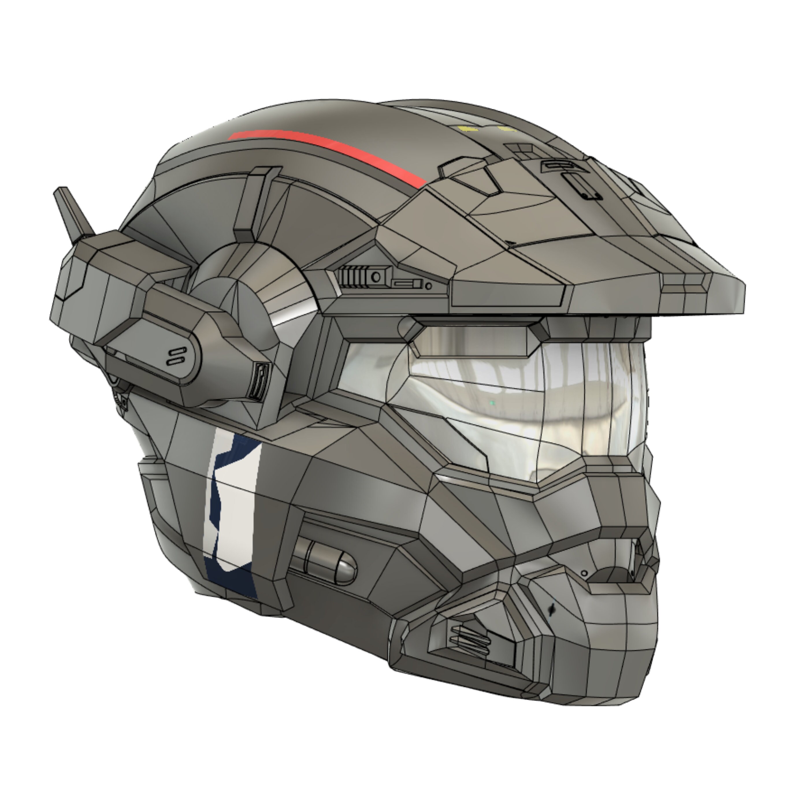 Halo Reach Spartan Helmet