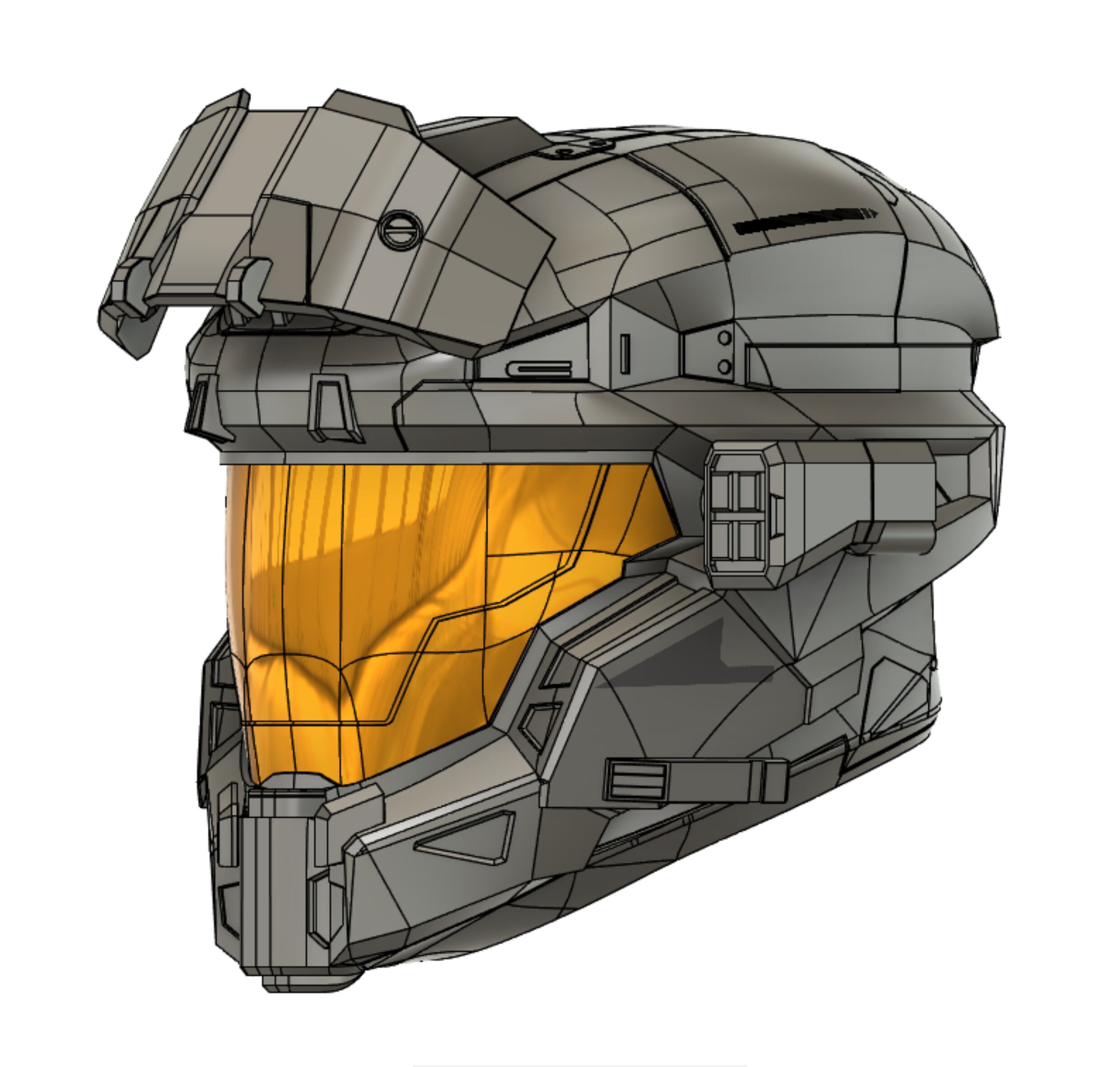 Operator Helmet 3D Model for Cosplay Armour Inspired by Halo - Etsy ...