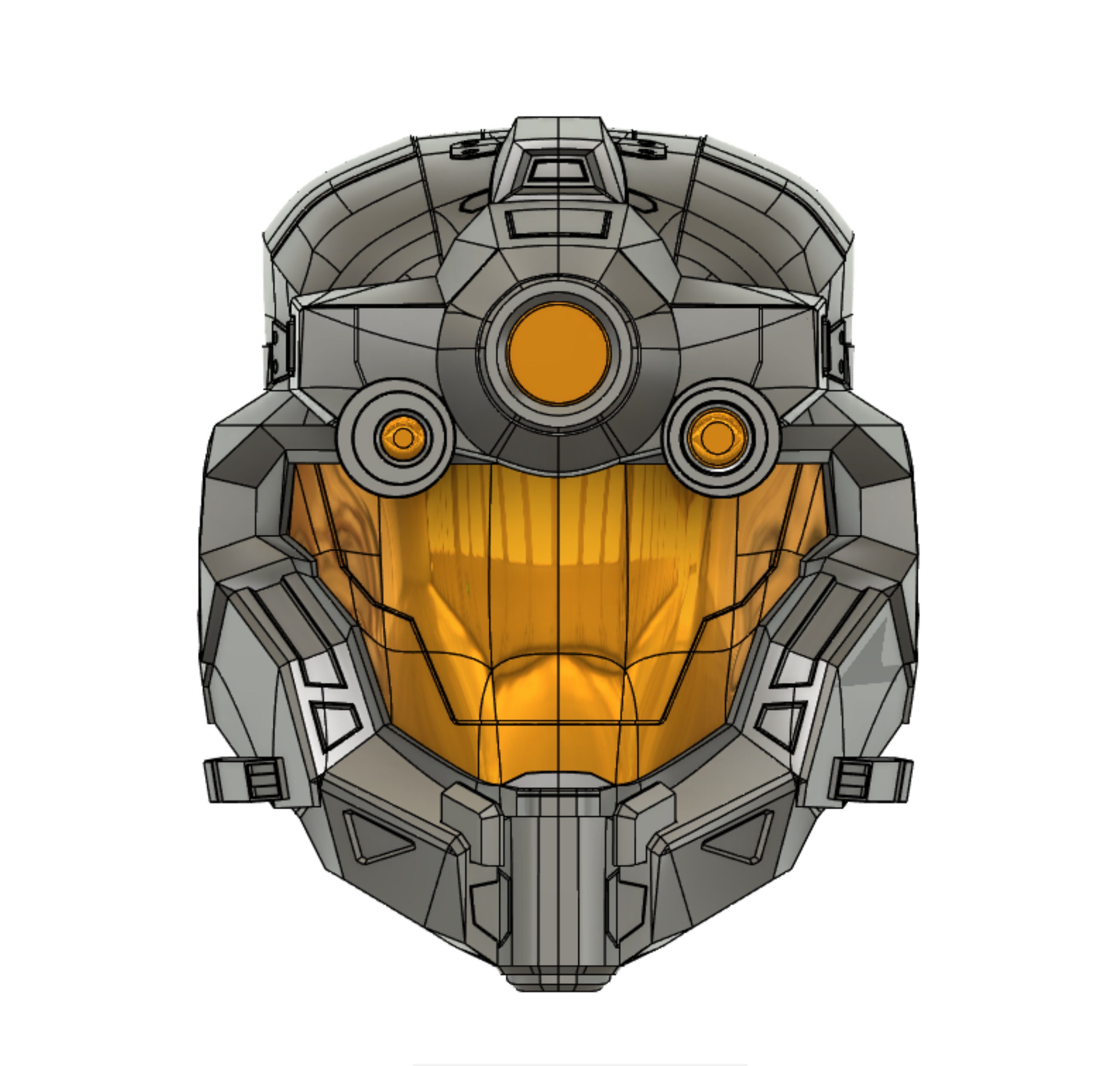 Operator Helmet 3D Model for Cosplay Armour Inspired by Halo - Etsy ...
