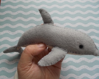 Felt dolphin | Etsy