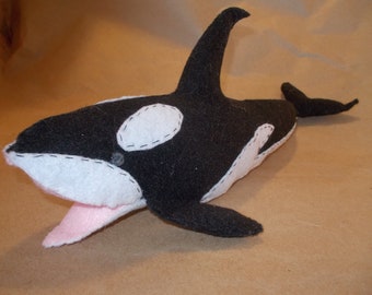 Felt orca | Etsy