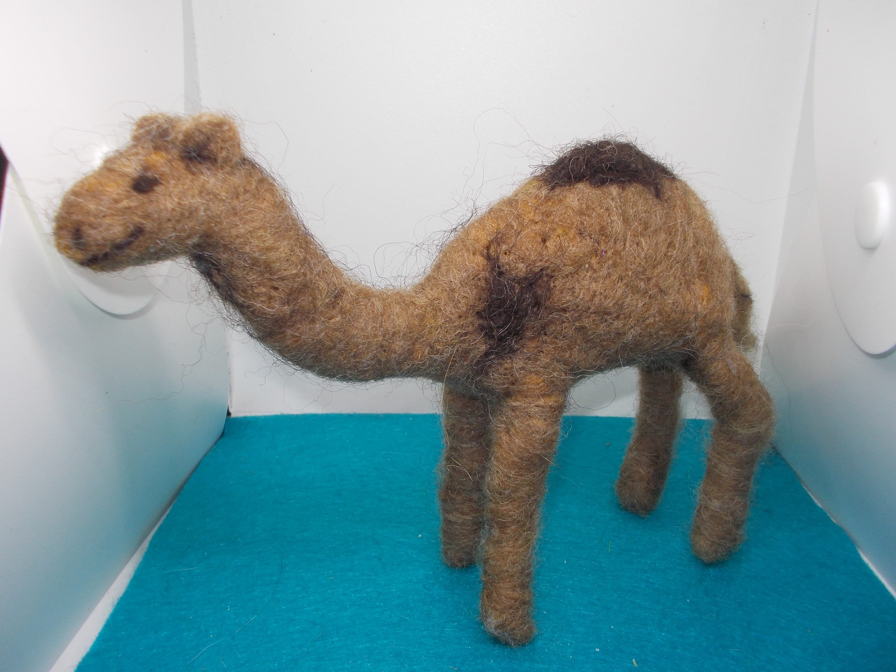 Dromedary Camel Needle Felted Camel One Hump Camel Wool - Etsy Canada