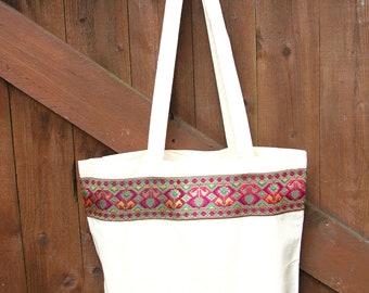 Desi Tote Bag | Meri Kitab Tote | Handcrafted Pakistani Tote | South ...
