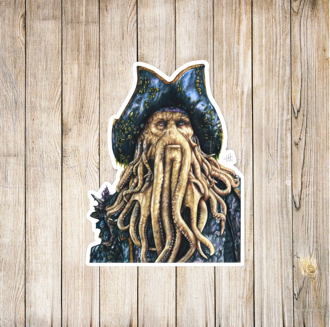 Davy Jones - Vinyl Art Sticker - Etsy