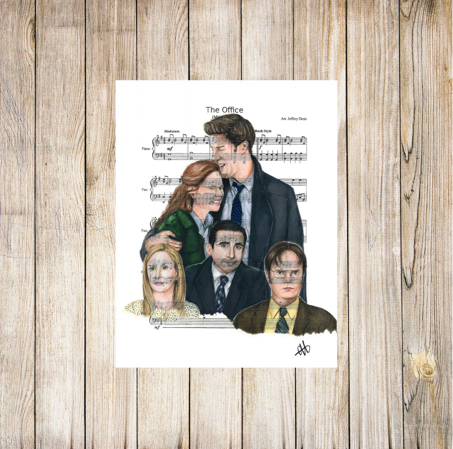 The Office - Vinyl Art Sticker - Etsy