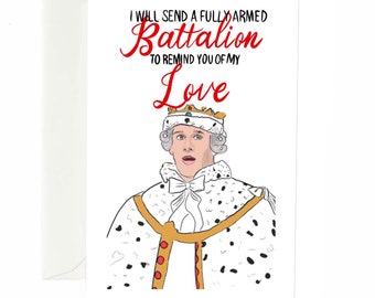 King George Card, PRINTABLE Card, Cartoon Card, Cute Card, Funny Card ...