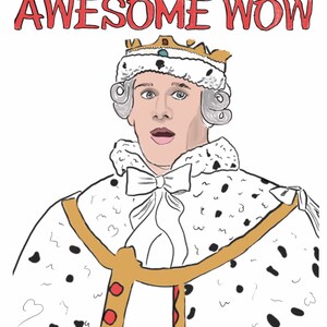 King George Hamilton Christmas Card - Etsy